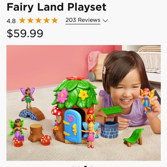 Lakeshore | Toys | Lakeshore Fairy Land Playset Has Some Crayon Marks ...